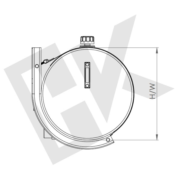 Q400 Steel Oil Tank Side Mounted 100 Lt.
