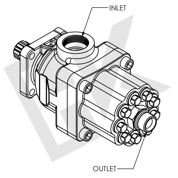 105 CC EURO Type 9 Piston Pump